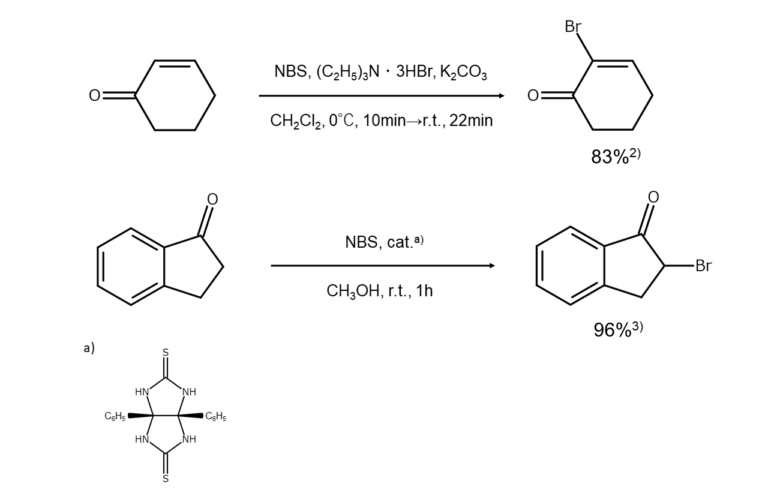A-bromination of carbonyl groups, bromination of carboxylic acids and ...