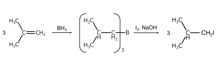 アルケンのヨウ素付加：脂肪族化合物のヨウ素化反応②：臭素化・ヨウ素化反応解説シリーズ 19 – Chemia