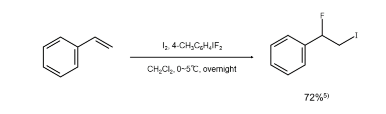 アルケンのヨウ素付加：脂肪族化合物のヨウ素化反応②：臭素化・ヨウ素化反応解説シリーズ 19 – Chemia