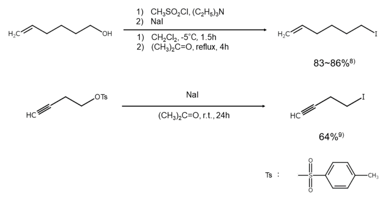 Iodoalkane synthesis from alcohols: Iodination reactions using alkali ...