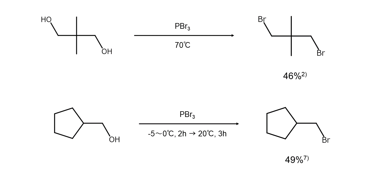 Overview of bromination reactions with phosphorus bromides/Bromination ...